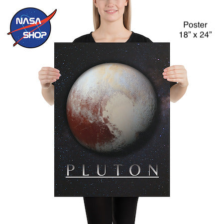 Poster Planète Pluton 🌔